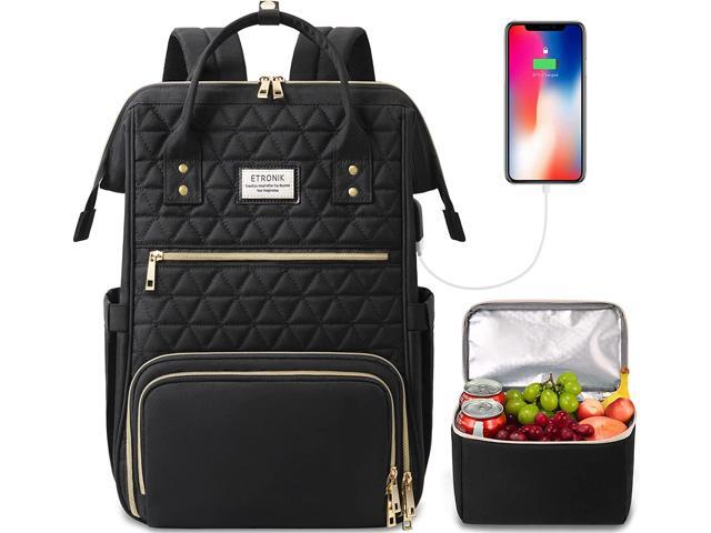 Click here for Lunch Backpack  15.6in Laptop Backpack with USB Po... prices