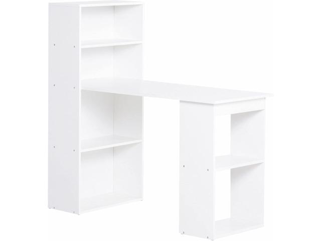 Click here for HOMCOM Modern Home Office Desk with 6-Tier Storage... prices