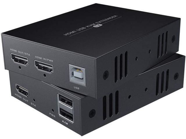 Click here for HDMI KVM USB Extender 1080P@60Hz Over Cat5e/6 Ethe... prices