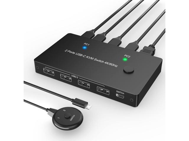 Click here for USB C KVM Switch 4K@60Hz  USB C Switcher for 2 Com... prices