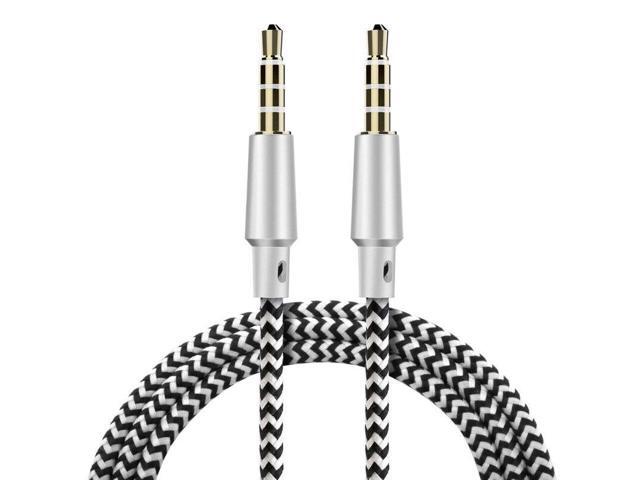 Click here for 3.5mm 4 Pole Aux Cable 4 position Stereo Mic Audio... prices