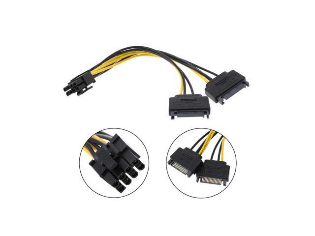 Click here for Dual SATA to PCI-E Power Cable 15Pin SATA to 8 pin... prices