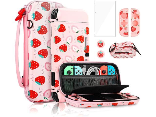 Click here for FANPL Pink Carry Case Bundle for Nintendo Switch... prices