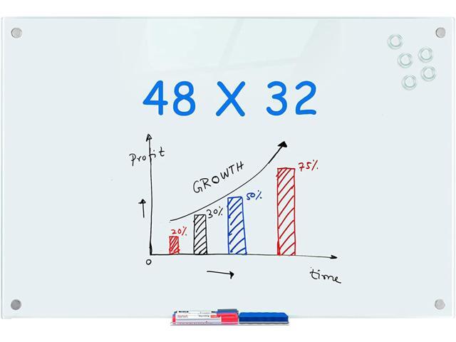 Click here for Magnetic Glass Whiteboard Dry Erase Board  48 X 32... prices
