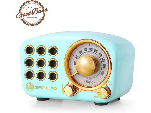 Click here for Retro Bluetooth Speaker  Vintage Radio-Greadio FM... prices
