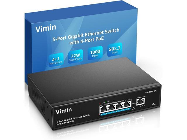 Click here for 4 Port Gigabit PoE Switch Unmanaged with 1 Uplink... prices