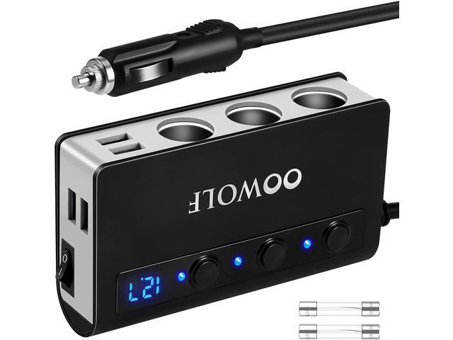 Click here for OOWOLF 7 in 1 180W Quick Charge 3.0 Cigarette Ligh... prices