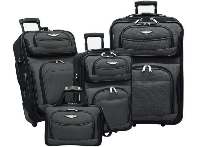 Click here for Travelers Choice Amsterdam 4-Piece Luggage Set  Gr... prices