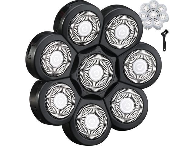Click here for HONTEC 8 Blades Head Shaver Replacement Heads Elec... prices