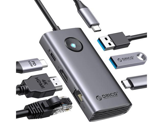 Click here for USB C Hub Ethernet Adapter  ORICO 6-in-1 USB C Doc... prices