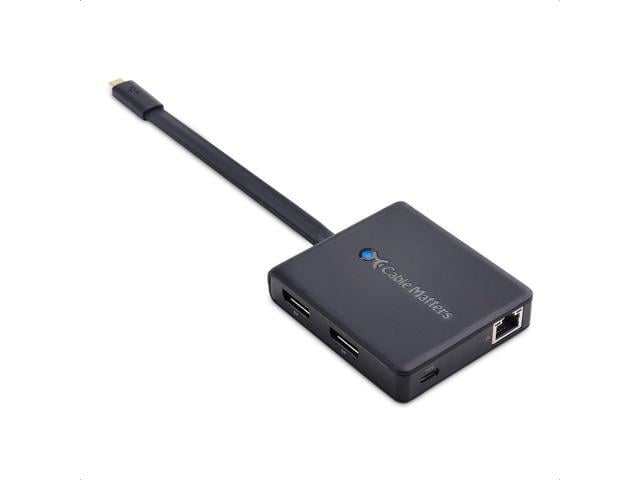 Click here for Cable Matters Dual Monitor USB C Hub (USB C Dock)... prices