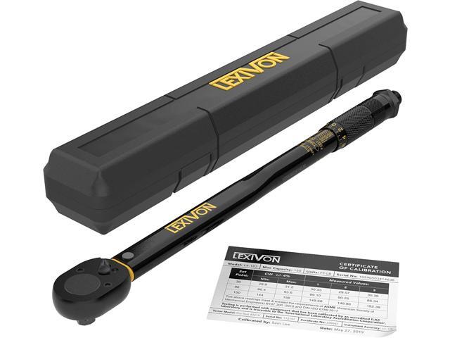Click here for LEXIVON 1/2-Inch Drive Click Torque Wrench 10~150... prices