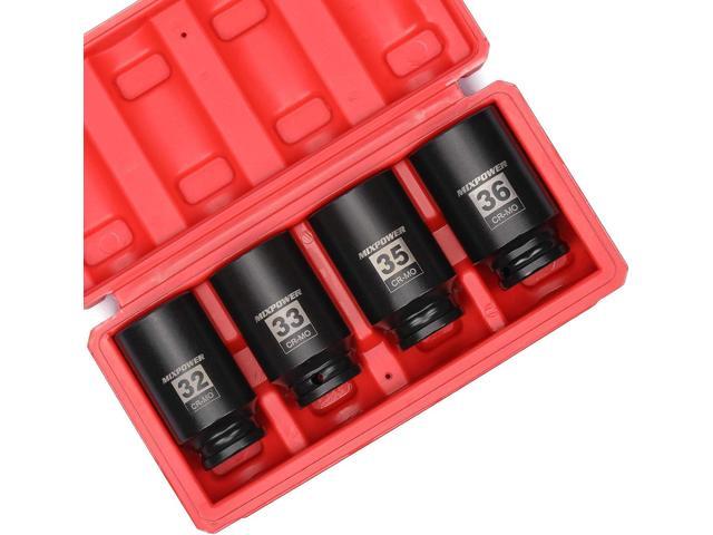 Click here for MIXPOWER 4-Piece 1/2 Drive Deep Impact Socket Set... prices