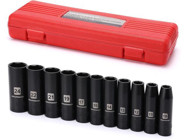 Click here for MIXPOWER 11 Pieces 1/2-Inch Drive Deep Impact Sock... prices