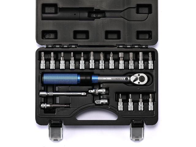 Click here for CASOMAN 1/4-inch Drive Click Torque Wrench Set  Du... prices