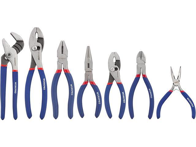 Click here for WORKPRO 7-Piece Pliers Set (8-inch Groove Joint Pl... prices
