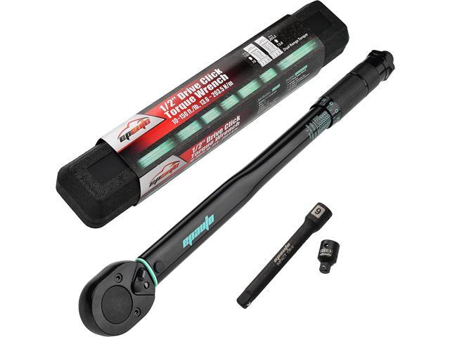 Click here for EPAuto 1/2-inch Drive Click Torque Wrench  10~150... prices