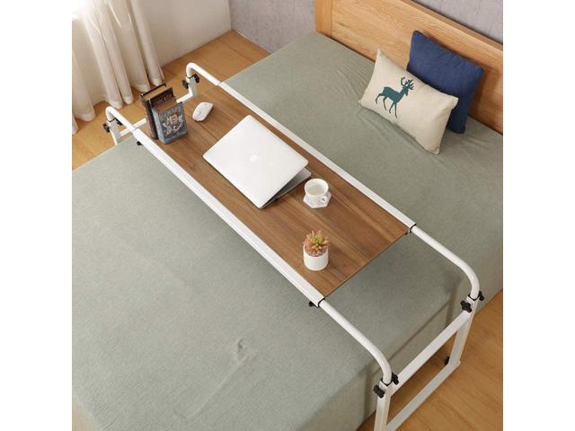 Click here for Ancient Oak Overbed Desk with Wheels - Adjustable... prices