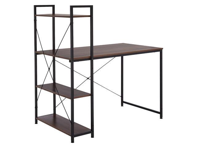 Click here for Coral Flower Tower Computer Desk with 4 Tier Shelv... prices