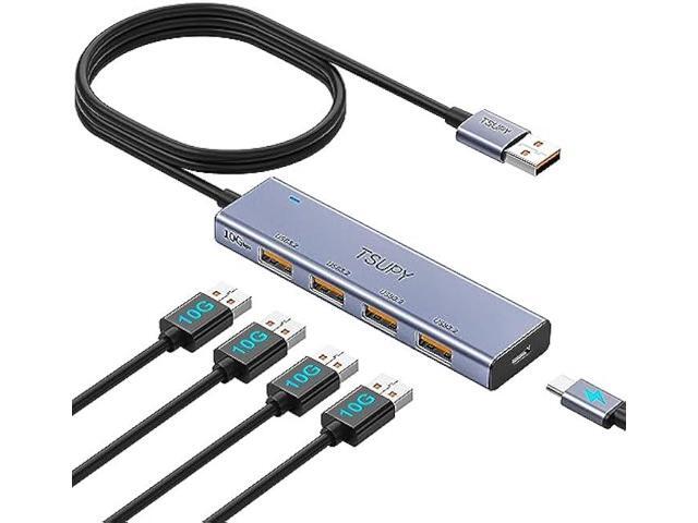 Click here for USB Hub 3.2  TSUPY USB Splitter 10Gbps 4 USB 3.2 P... prices