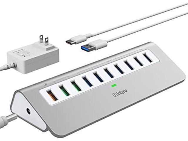 Click here for Intpw Powered USB Hub 10Gbps  10 Port USB 3.1 Gen... prices
