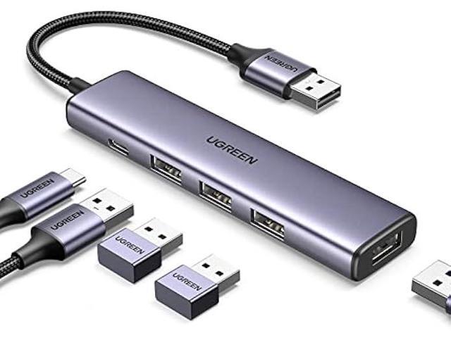 Click here for UGREEN USB 3.0 Hub 4 Port  5Gbps Slim USB Hub Alum... prices