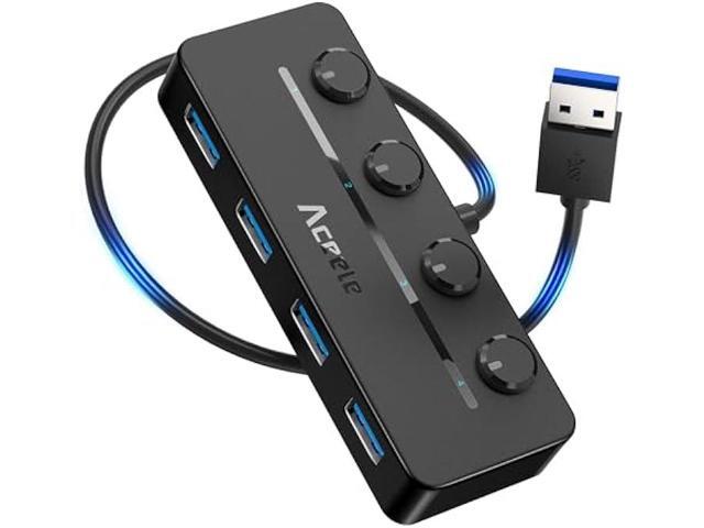Click here for Aceele 4-Port USB Hub 3.0  Ultra High Speed Data H... prices