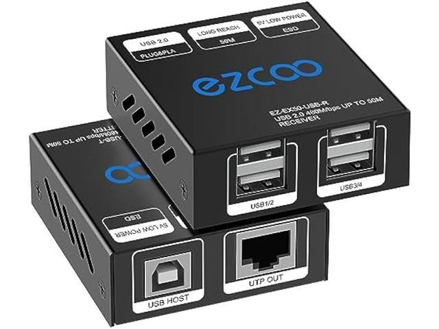 Click here for USB Extender Over cat5e/6 165ft 50m with 4-Port US... prices