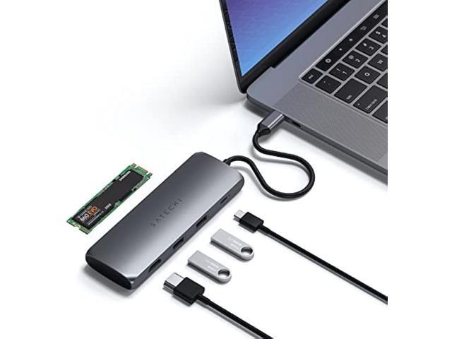 Click here for Satechi USB C Hub Multiport Adapter with M.2 SATA... prices