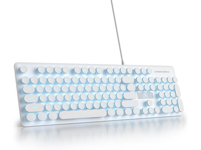 Click here for Mosptnspg Wired Quiet Membrane Keyboard  Full Size... prices