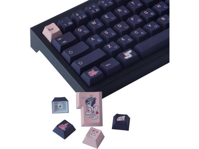 Click here for JOMKIZ PBT keycaps  140 Keys Dyed Sublimation Cher... prices
