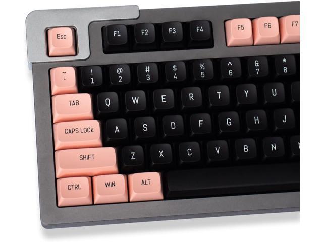 Click here for Pink and Black Keycaps 150 Keys Doubleshot MSA Pro... prices