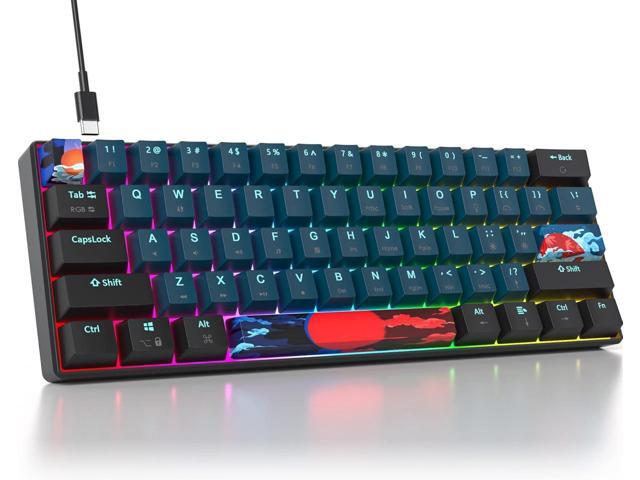 Click here for 60 Mechanical Gaming Keyboard - RGB  Red Switch  W... prices