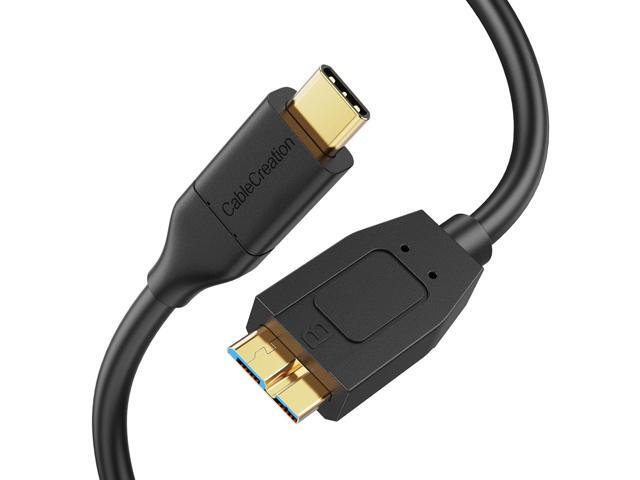 Click here for Short Micro B to USB C Hard Drive Cable 2FT  Cable... prices