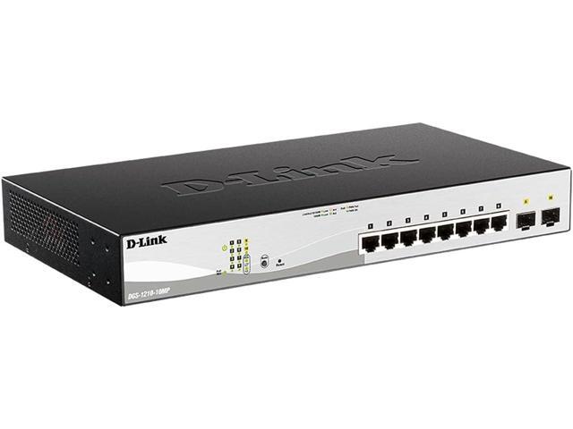 Click here for D-Link 10-Port Gigabit Smart Managed PoE+ Switch 8... prices