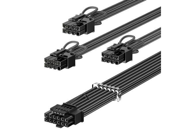 Click here for Fasgear PCIe 5.0 GPU Power Cable Sleeved 70cm 16pi... prices