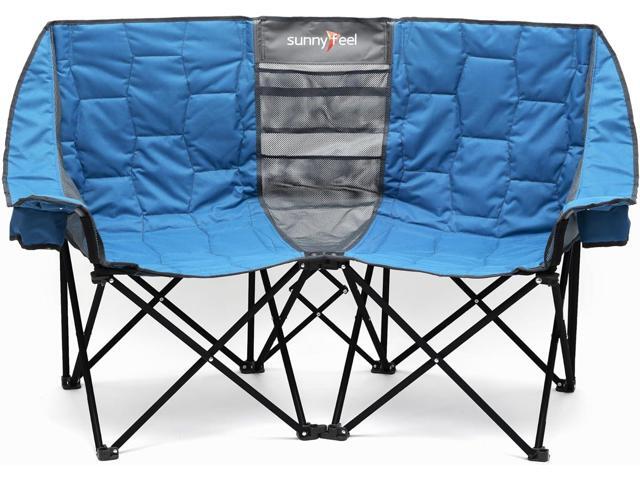 Click here for SUNNYFEEL Double Camping Chair  Oversized Padded F... prices
