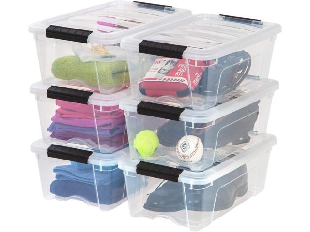 Click here for IRIS USA 11.4L (12 US QT) Stackable Plastic Storag... prices