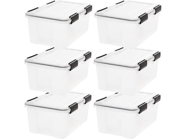 Click here for IRIS USA 18 L (19 US Qt) WEATHERPRO Plastic Storag... prices