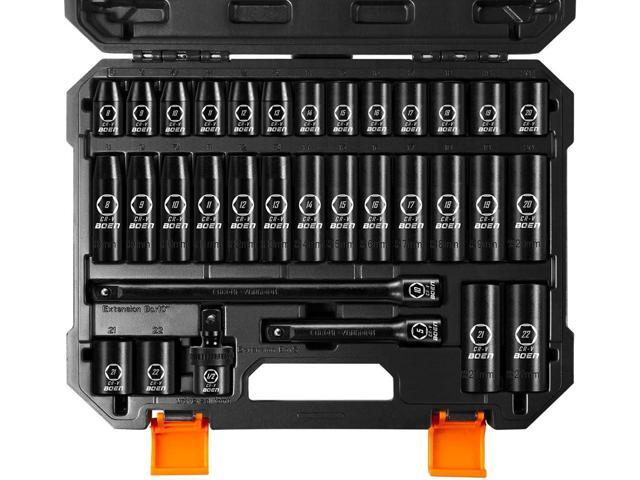 Click here for BOEN 1/2 Drive Impact Socket Set  33 Piece Deep &... prices