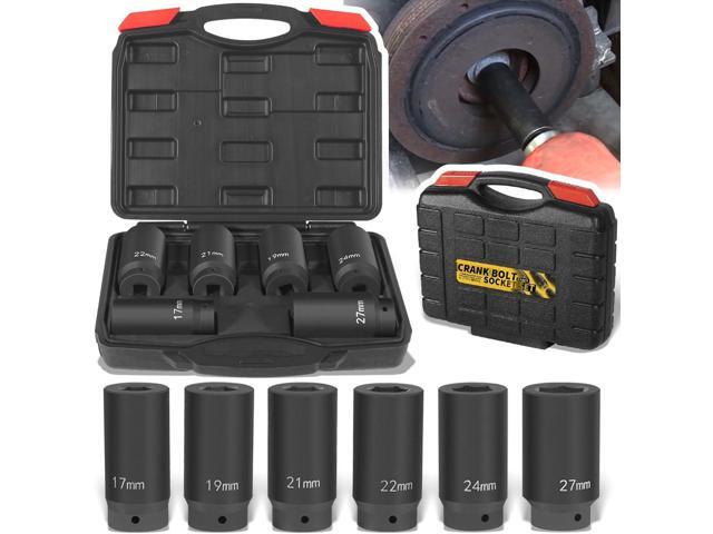 Click here for 6 Pack 1/2 Drive Crank Bolt Socket Set  17MM  19MM... prices