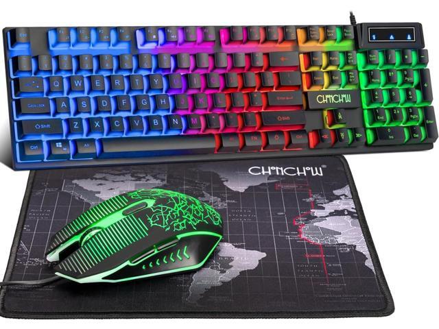 Click here for CHONCHOW Gaming Keyboard and Mouse Led Backlit USB... prices