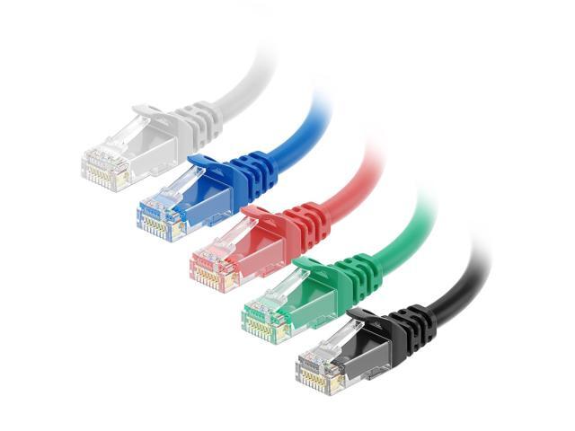 Click here for Cable Matters 5-Color Combo Snagless Cat6 Ethernet... prices