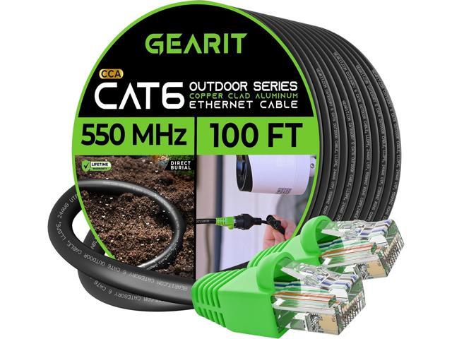 Click here for GearIT Cat6 Outdoor Ethernet Cable (100 Feet) CCA... prices