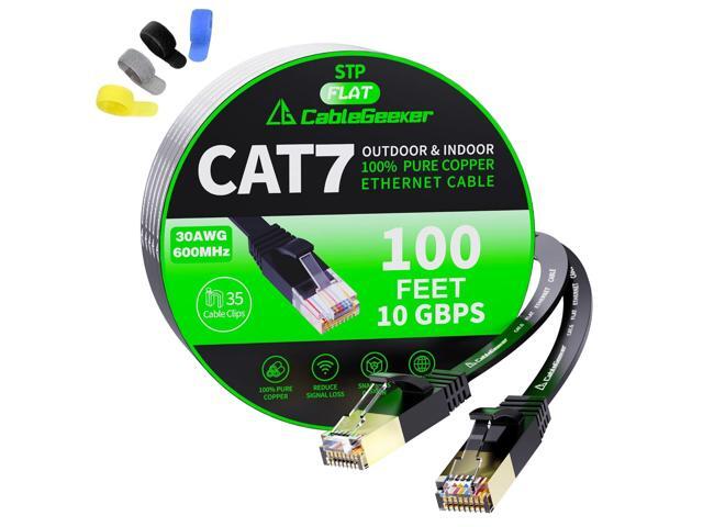 Click here for Cat7 Shielded Ethernet Cable 100ft (Highest Speed... prices