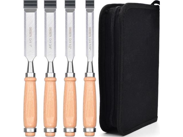 Click here for GREBSTK 9.5in Wood Chisel Set for Woodworking  4pc... prices