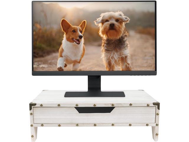 Click here for Ikee Design Wooden 2 Tier Monitor Stand with Drawe... prices