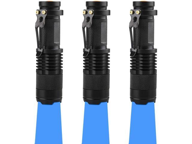 Click here for Pack of 3 Single Mode Blue Light Flashlight  Blue... prices