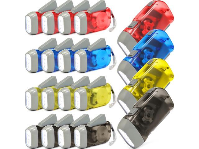 Click here for Mudder 24 Pieces Hand Crank Flashlight with LED Se... prices