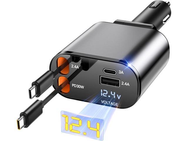 Click here for SPGUARD Retractable Car Charger  4 in 1 Fast USB C... prices